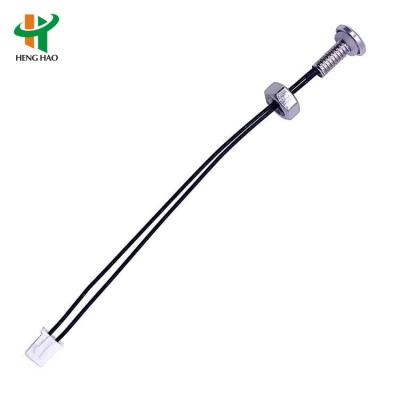 China Copper Tube NTC Thermistor Temperature Sensor with Wire Connect PVC Cable for 40-150C Range for sale