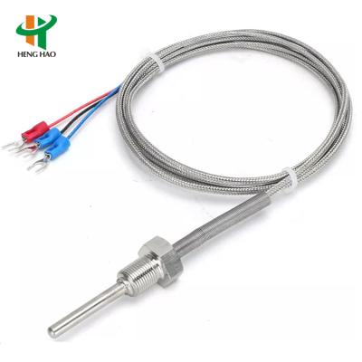China NTC Thermistor Temperature Sensor with 40-150C Range IP67 IP68 Waterproof and PVC Cable for sale