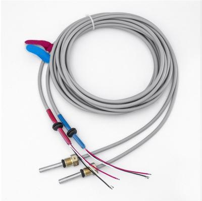 China NTC Thermistor Temperature Sensor with 40-150C Range IP67 IP68 Waterproof and PVC Cable for sale