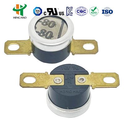 China KSD301 Bimetal Thermostat Temperature Controlled Switch With 0~250℃ Range ±3/±5/±10℃ Accuracy And Normally Closed Or Normally Open Contact for sale