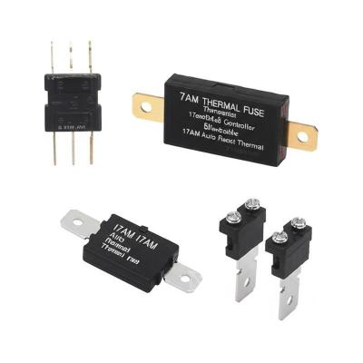 중국 7AM 열 퓨즈 테르모스타트 17am034a5 컨트롤러 8AM Bimetallic 테르모스타트 17AM 자동 리셋 열 퓨즈 판매용