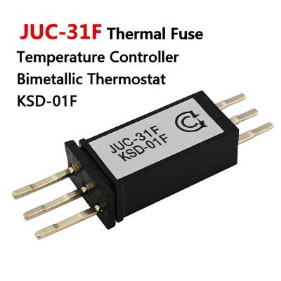 中国 JUC-31F 熱ファイューズ温度調節器 バイメタリック 温度調節器 KSD-01F 販売のため