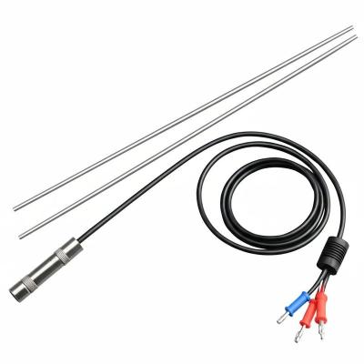 China NTC Thermistor Temperature Sensor with PT1000 Platinum Thermocouple Probe Thermal Time Constant ≤25S Working Temperature -40℃~+250℃ and Rated Power 50mw for sale