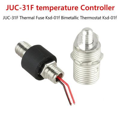 China JUC-31F Interruptor de proteção térmica Termostato bimetálico com faixa de temperatura de 0 a 150 °C normalmente fechado ou aberto automático ou reinicialização manual à venda