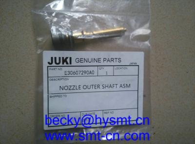 China JUKI 2020 nozzle outer shaft assembly E30607290A0 for sale