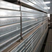 China Hot Dip Galvanized Square Rectangular Tube A992 SS400 0.6-20mm Wall Thickness for sale