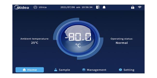 Lab Medical Ultra Low Temperature Freezer Capacity TFT Touch Display with USB Port