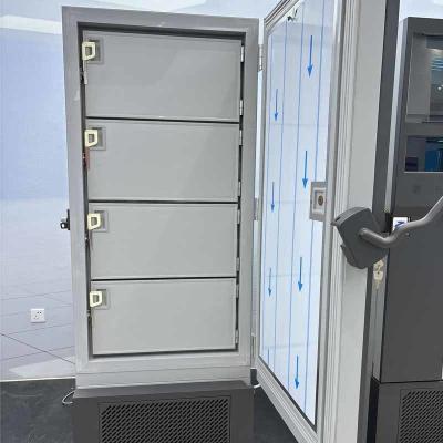 China MD-86L708BS Ultra lage medische vriezer 718L Verticale Ultra lage temperatuur vriezer Te koop