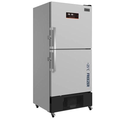 China MCD-25L506 Custom Combined Fridge Freezer -25 Degree Upright Medical Refrigerator Freezer for sale