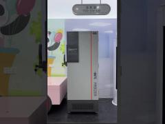 Aço revestido 358L -86 graus congelador de temperatura ultra baixa com design de porta dupla