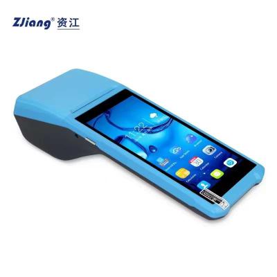 China Máquina terminal sem fio portátil da posição do ODM 4G Android com impressora de 58mm à venda