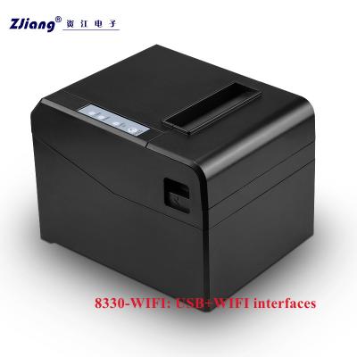 China Restaurant Wifi 80mm Ontvangstbewijsprinter With Auto Cutter 203dpi Te koop