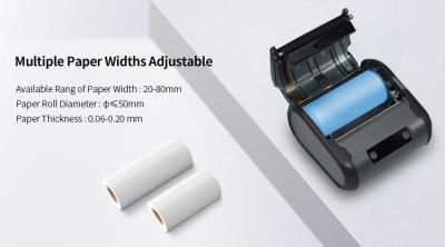 Cina OEM mobile tenuto in mano ZJ-8007 di 3inch 80mm Portbale Mini Thermal Printer in vendita
