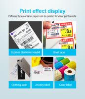 China Thermal Barcode 4x6 Label Printer Portable Label Maker USB / Bluetooth for sale