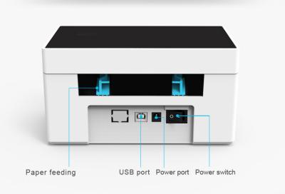 Cina Lan ZJ9220 di USB a 4 pollici termica della stampante dell'etichetta della lista dei passeggeri portatile di Bluetooth in vendita