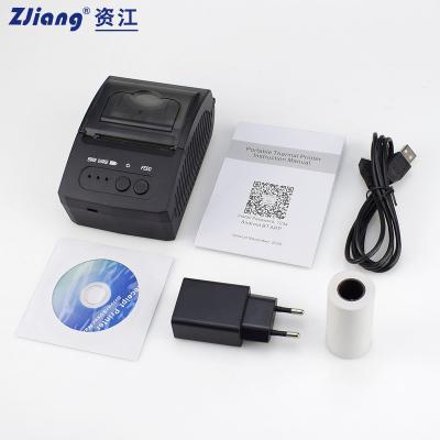 China 58mm Bluetooth portátil Mini Thermal Printer For Shipping etiqueta a empresa de pequeno porte à venda