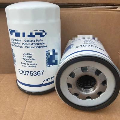 China Filter Paper Heavy Truck Spin-On Lube Oil Filter Element 23075367 21632664 23075366 for sale