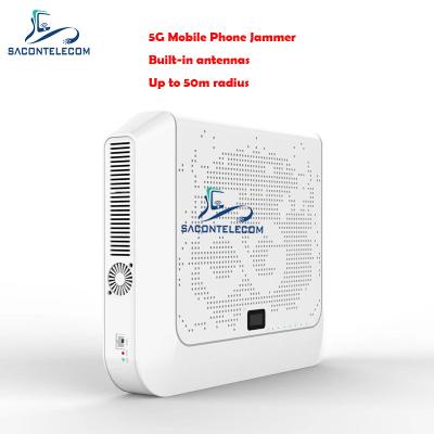 China Desktop 12 Kanäle Signal-Jammer-Blocker eingebaut in Antennen versteckter Typ zu verkaufen