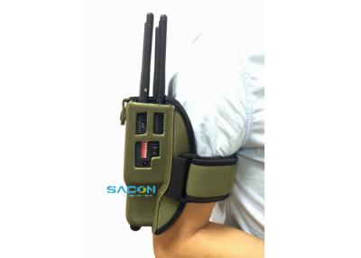 China 5.5 Watt Cell Phone Signal Blocker Jammer With 8 PCS Omni Antennas , 1.5kg Weight for sale