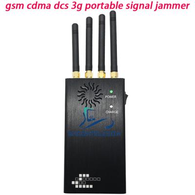 China 2G 3G 4G 15m 2000mA 2w Mobile Phone Signal Jammer for sale