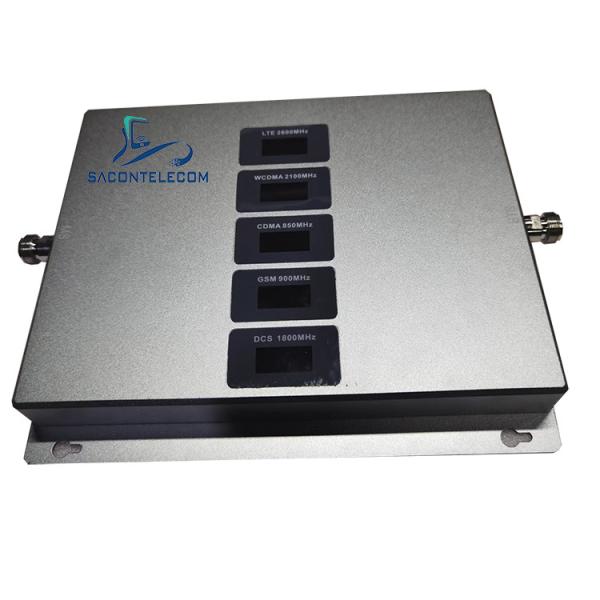 5 Bands 2G 300M2 1800mhz Cell Phone Signal Repeater 20dBm