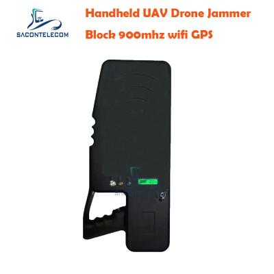 China GPS 2.4G UAV Drone Jammer de señal 4000mAh 1.2km 40w RF Bluetooth en venta