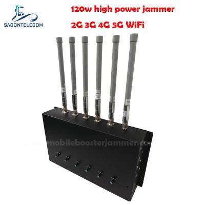 Cina 180w 6 canali Interno di segnale di interferenza 2G 3G 4G 5G GSM CDMA in vendita