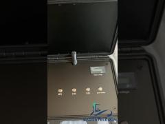 Suitcase Drone Signal Jammer 1.5km Distance Built In Antenna 2.4G 5.8G GPS