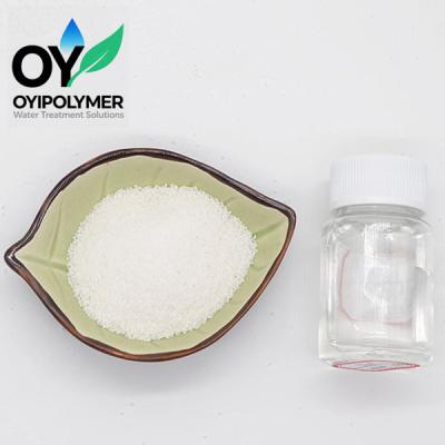 China Plastic Processing Industry Effluent Sludge Dewatering Polymer Cationic Polyacrylamide Oyipolymer for sale