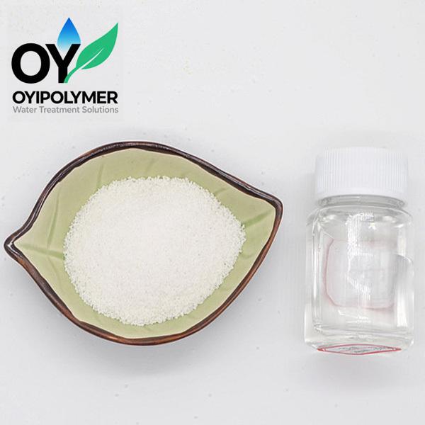 Quality Plastic Processing Industry Effluent Sludge Dewatering Polymer Cationic Polyacrylamide Oyipolymer C8050 Grade for sale