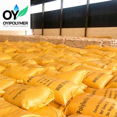 China Mining Using PolyFerric Sulphate Coagulant With 21% Min And Low Cost for sale