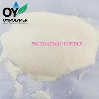 China PolyDADMAC Powder 90% Equivalent To DB 45 In Paper Mills Effluent Treatment for sale