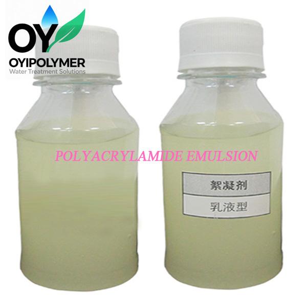 Quality Waste Water Flocculant Anionic Polyacrylamide Emulsion Equivalent To EM533 for sale