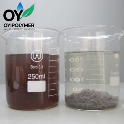 China Dicyandiamide Formaldehyde Resin Water Decoloring Agent with High Decolorization Efficiency, Effective COD Reduction, and Rapid Flocculation for Wastewater Treatment for sale