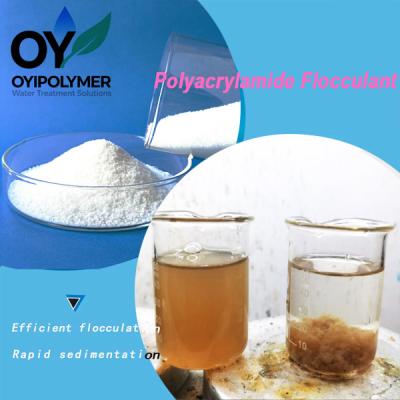 China CPAM Polyacrylamide Powder for Wastewater Treatment in Southeast Asia Flocculant for Palm Oil Textile and Sugar Industry for sale
