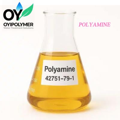 China Africa Mining Water Treatment Flocculant Polyamine of 50% Grade AM503 for sale