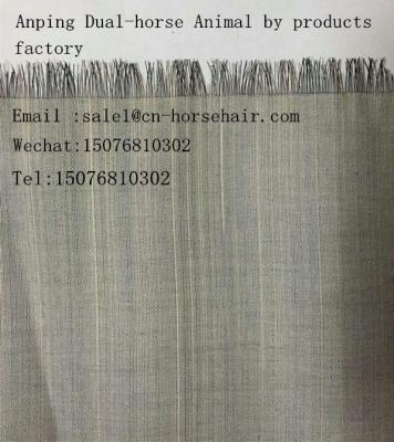 China horse tail hair fabric for clothes for sale