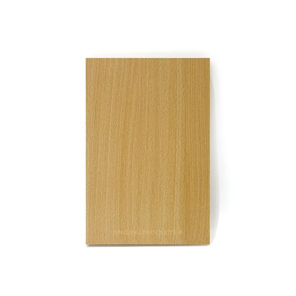 Quality High Density Melamine Faced MDF Sheets Elegant Light Wood Grain Texture Fade Resistant for sale