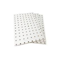 Quality Acoustic Perforated MDF Board Sound Absorbing Melamine Faced Fiberboard for for sale