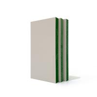 Quality 18mm Green Core Melamine MDF Board Moisture Resistant Decorative Panel For for sale
