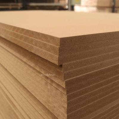 China Furniture Grade 18mm Plain MDF for Luxury Cabinetry ENF Grade Biomimetic Fiberboard for sale
