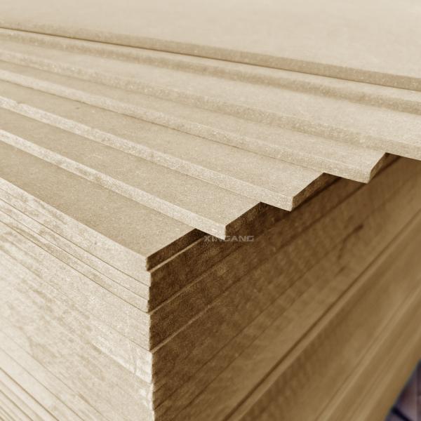 Quality Sustainable 9mm 12mm Plain MDF Panel Board  For Commercial Wall Paneling ENF Standards for sale
