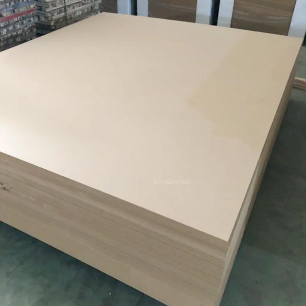 Quality 680 Density MDF Plain Board E0 Grade MDF 12mm - 25mm Fiberboard For Furniture Decoration for sale