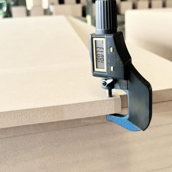 Quality ENF Grade MDF Plain Sheet 12mm-18mm Thick For Schools And Hospitals First Fiberboard for sale