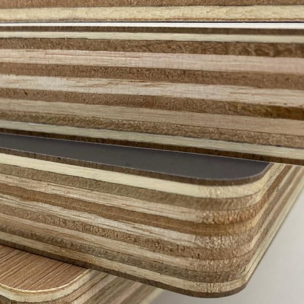 Quality Customized Sizes Bionic Marine Ocean Plywood Salt Resist Panel For Construction for sale