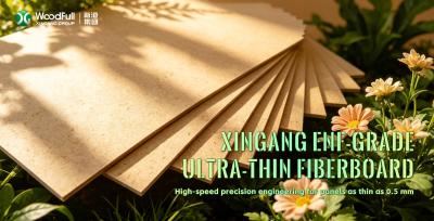 China 0.5mm Ultra-thin MDF High-speed Precision Engineering Fiberboard with Flexible Surface Technology for sale