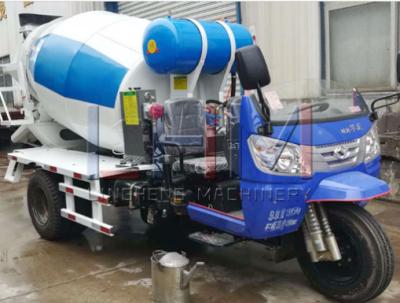China Ling Heng Small Concrete Mixer Truck - used for mixing and transporting the concrete from factory to construction site for sale