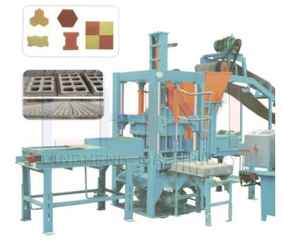 China QTY3-35B Full automatic hydraulic multifunctional Brick making Production Line Henan Ling Heng Machinery for sale