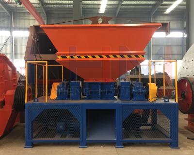 China Double shaft Aluminum scrap Shredder Machine or Aluminum scrap crusher machine Henan Ling Heng Machinery China for sale