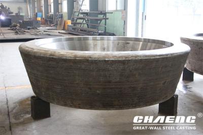 China Vertical roller mill grinding roller sleeve custom steel casting for sale